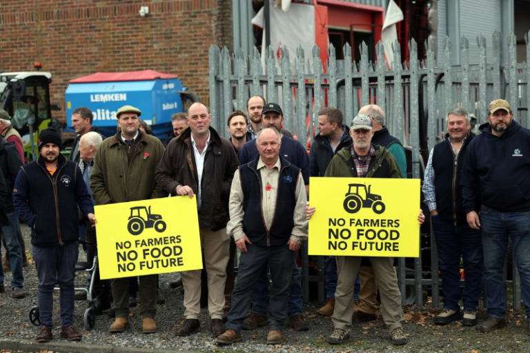 Farmers Protest Changes to Inheritance Tax Relief