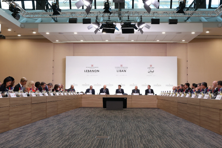 Paris conference for Lebanon raises $1 billion for humanitarian and ...