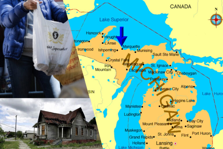 Top 10 poorest cities in Michigan in 2025